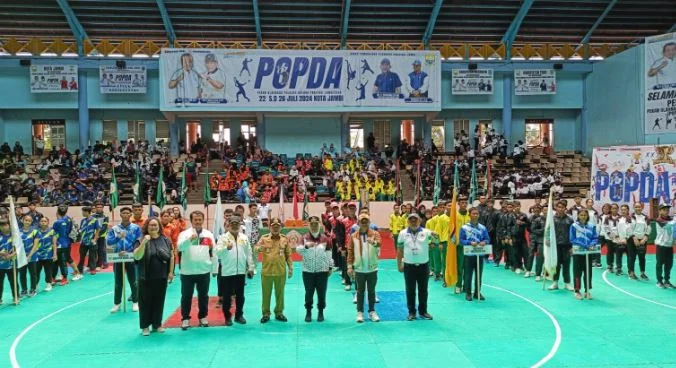 POPDA Jambi 2024 Dibuka, Al Haris : Ajang Gali Potensi Atlet - Thehok.id